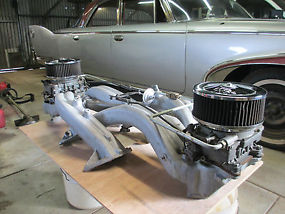 1960 2 x 4 Barrel Cross Ram intake manifolds